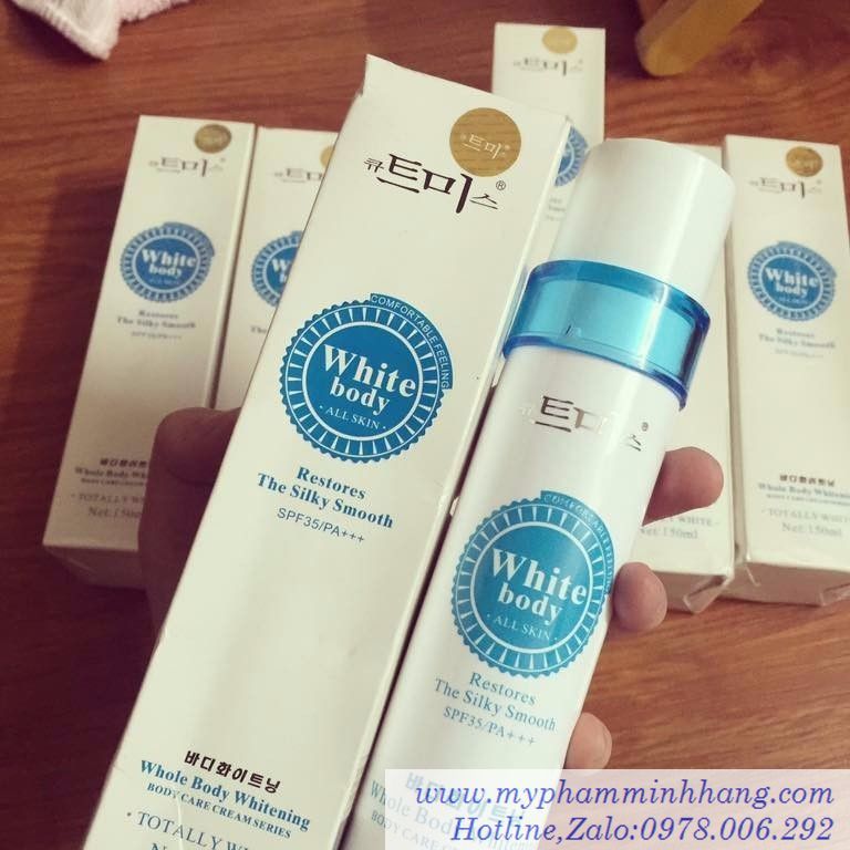 KÍCH TRẮNG WHITE BODY HÀN QUỐC – Mỹ phẩm mình hằng